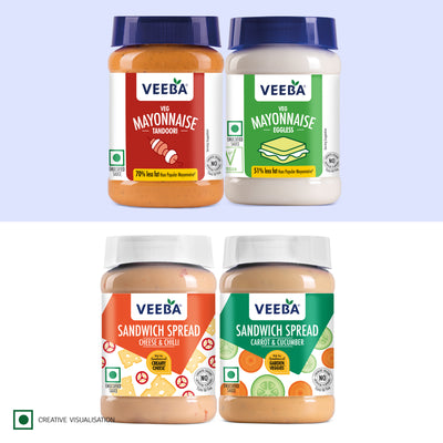 Veeba | Buy Combo Collection Of Sauces, Dips, Dressings & Chutney