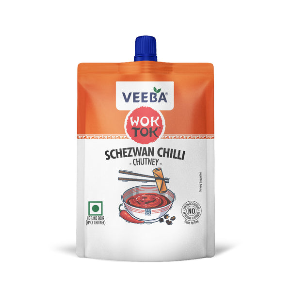 WOK TOK BY VEEBA SCHEZWAN CHILLI CHUTNEY (100g)