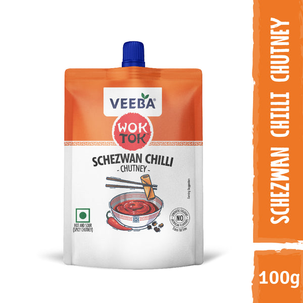 WOK TOK BY VEEBA SCHEZWAN CHILLI CHUTNEY (100g)