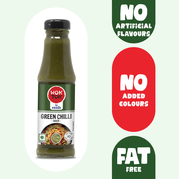 WOK TOK GREEN CHILLI SAUCE (200g) | Veeba